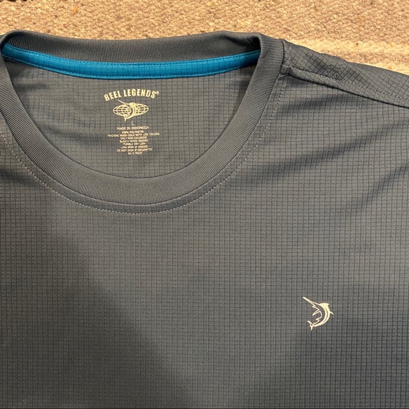 Reel Legends | Shirts | Reel Legends Fishing Shirt Blue | Poshmark